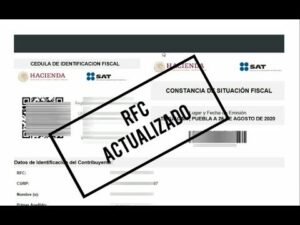 Encuentra formatos para imprimir el RFC fácilmente