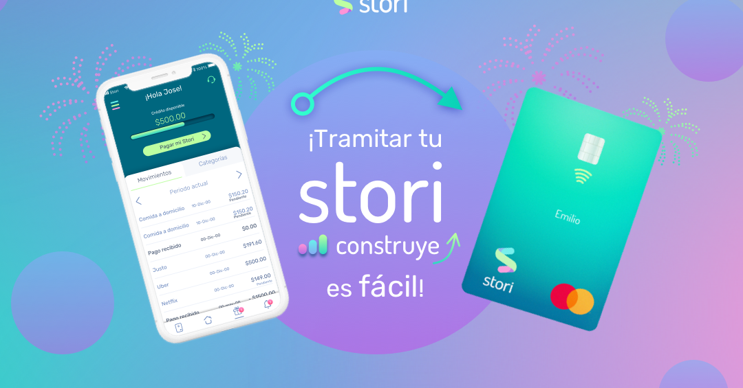 Obtén la tarjeta Stori clásica y disfruta de tus compras