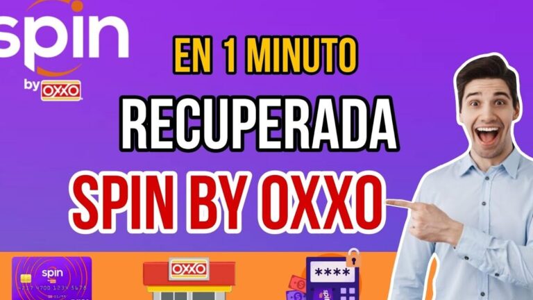 Solución fácil: Accede a tu cuenta Spin by Oxxo